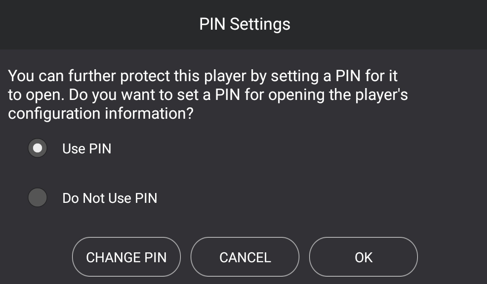 사용 환경 설정하기 - MagicINFO Player - Global Site